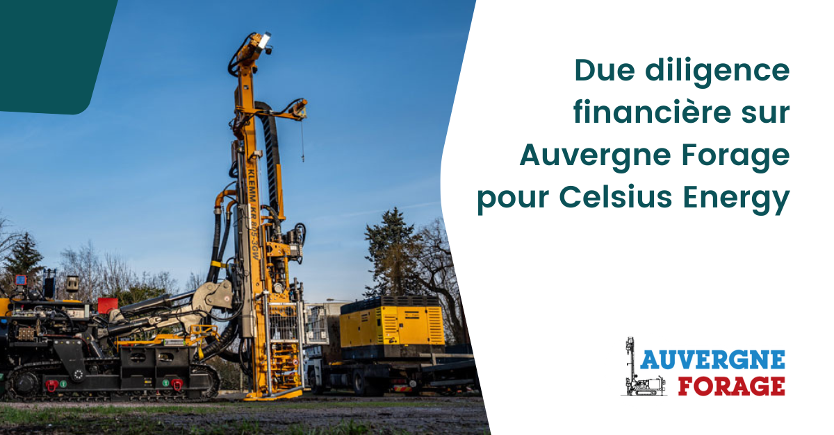 Info deal : Auvergne Forage - Nexia S&A